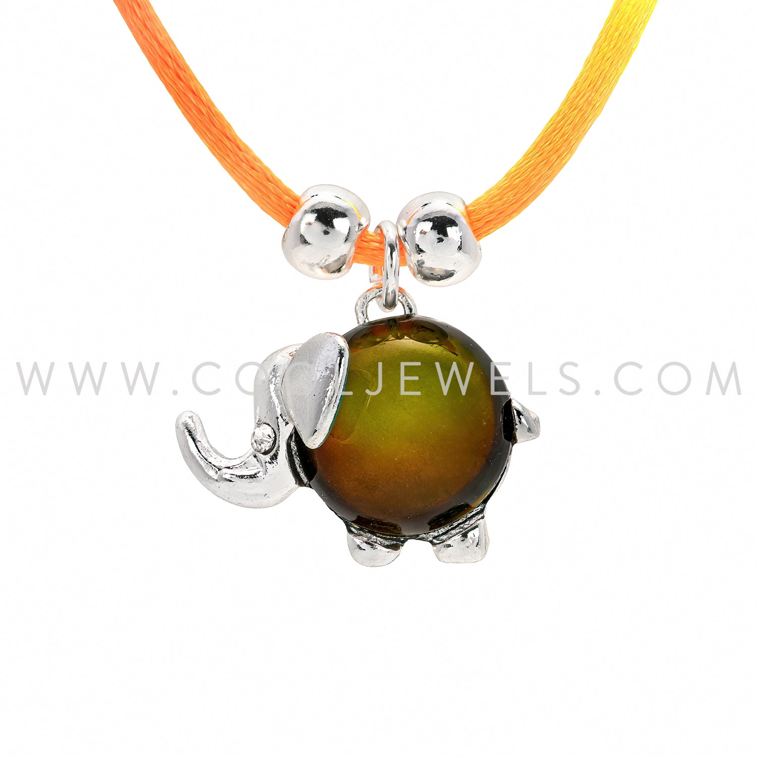 Elephant Mood Necklace | Wholesale Animal Jewelry – Cool Jewels
