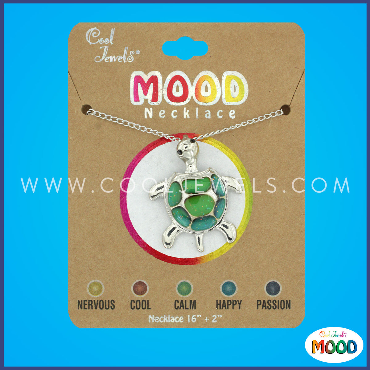 Mood Turtle Necklace | Wholesale Mood Turtle Necklaces – Cool Jewels