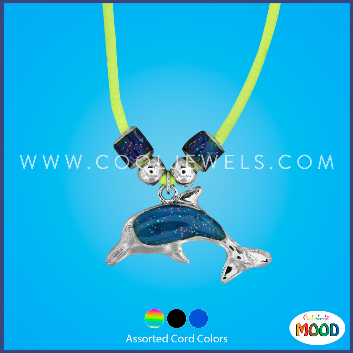 Dolphin Jewelry | Mood Dolphin Necklace – Cool Jewels