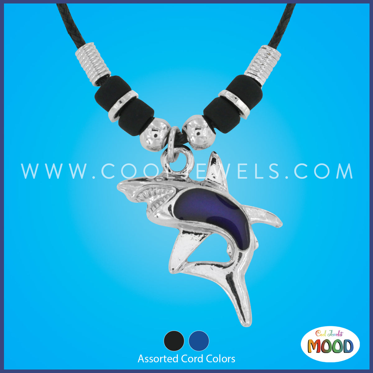 Mood Shark Necklaces | Wholesale shark Jewelry – Cool Jewels